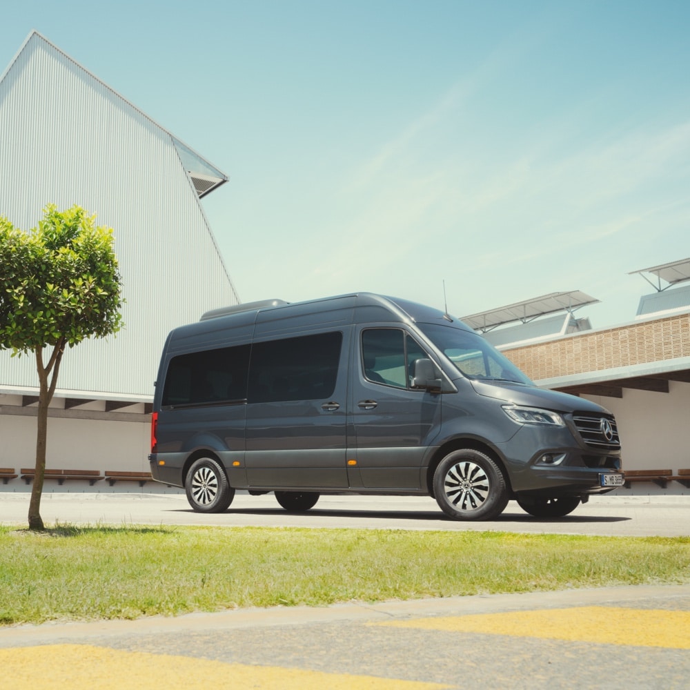 Sprinter Van Passageiro | Dimensões e equipamento | Mercedes-Benz Vans